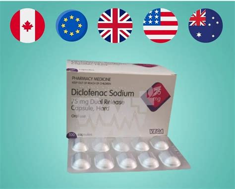 Diclofenac Sodium Capsule 75 Mg At ₹ 64box Diclofenac Sodium Tablet