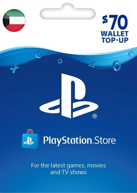 Psn Card 70 Usd Playstation Network Kuwait Digital For Ps4 Psvr Ps4