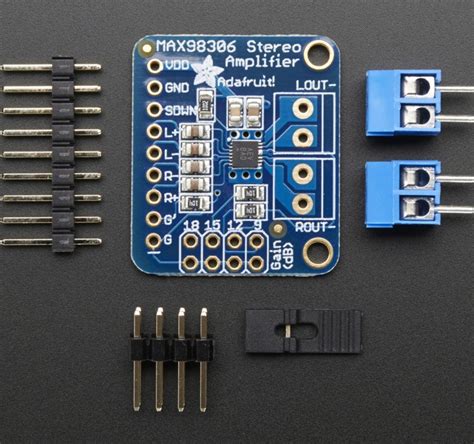 Adafruit Stereo 37w Class D Audio Amplifier Max98306