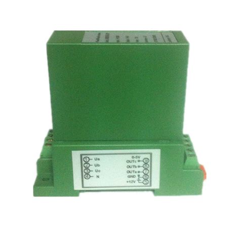 Phase AC Voltage Transducer Sensor Transformer Transmitter Input V AC With Output
