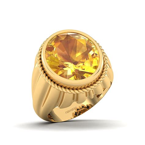 Buy Yellow Sapphire Rings For Women And Men At Best Price