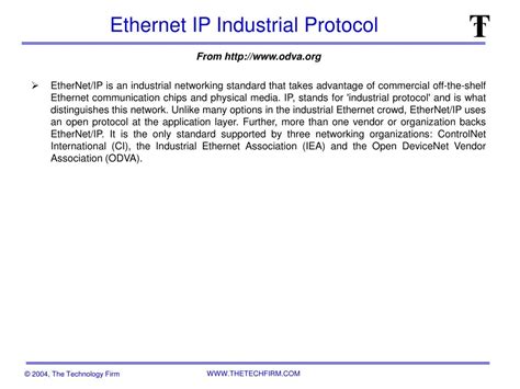 Ppt Ethernet Ip Industrial Protocol Powerpoint Presentation Free Download Id 4670226