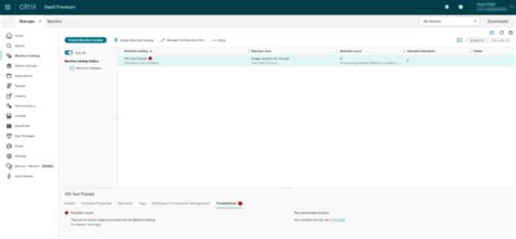 preparation of the master vm image failed in citrix mcs dennis span