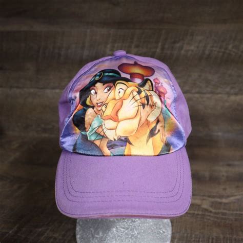 Disney Authentic Disney Princess Aladdin Jasmine Rajah Graphic Baseball Cap For Young Girls
