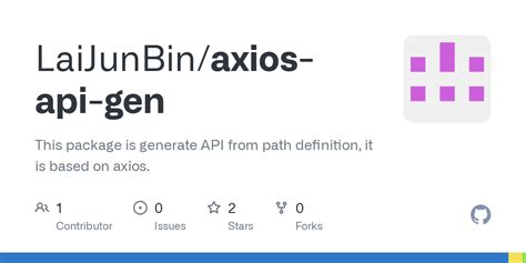 Github Laijunbinaxios Api Gen This Package Is Generate Api From