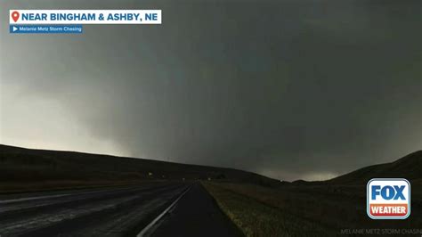 Video Massive Wedge Tornado Tears Across Nebraska Landscape Fox Weather