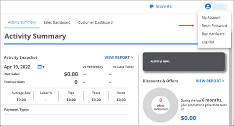 Aloha Cloud Resetting The Password Ncr Voyix Docs