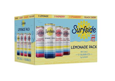 Surfside Lemonade Vodka Variety 12 Pack Stateside Vodka