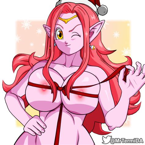 Rule 34 Big Breasts Breasts Christmas Chronoa Dragon Ball Dragon Ball