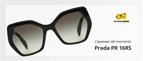 Occhiali Prada Pr16rs Oversize Irregolare Blog Occhiali