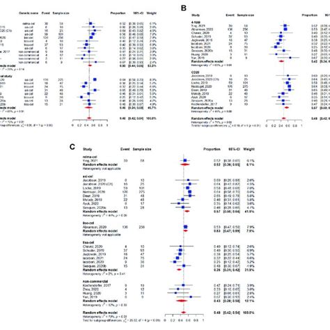 Subgroup Analyses Of Best Objective Response Rate Bor Of Patients Download Scientific