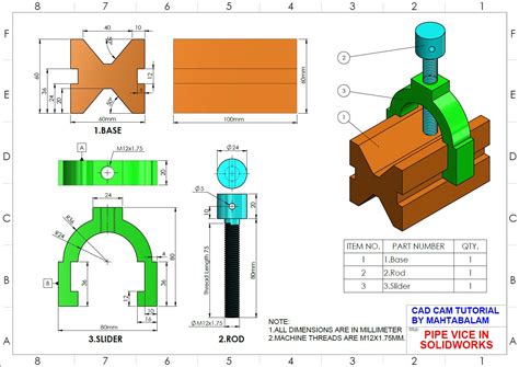 Solidworks Assembly Cad Cam Tutorial By Mahtabalam Facebook
