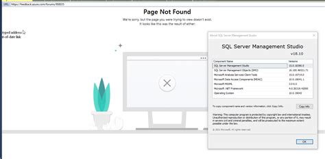 The Technical Support Link In The Ssms Is Broken Feedback