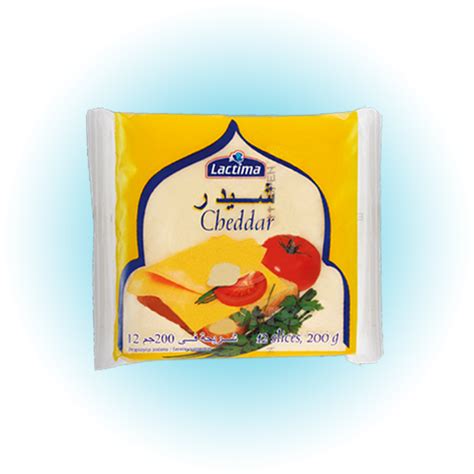 Lactima Cheddar Cheese Slice 12 Slices Moslawala