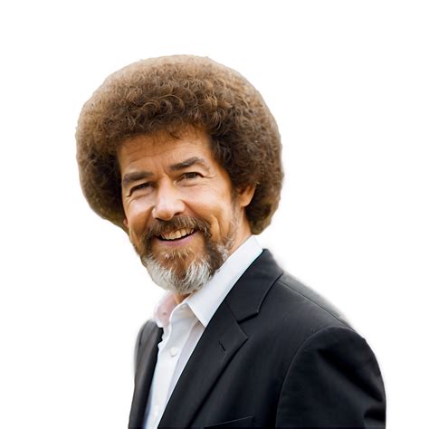 Bob Ross Hair Png Images 100