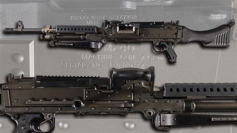 The M240 And The Best Machine Guns Rock Island Auction