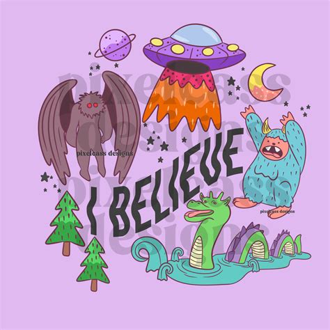 Cryptids Png Sublimation Pixelcassdesigns