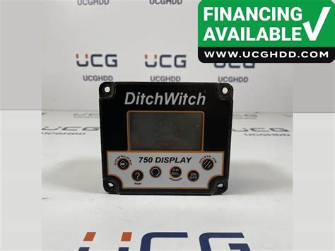Used Ditch Witch Subsite 750 Remote Display Stock Number Z829 For