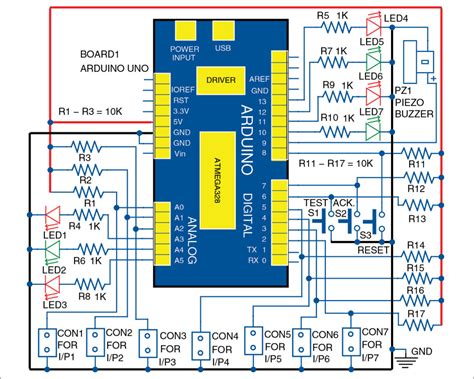 Arduino Based Window Alarm Annunciator Circuit And Code