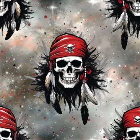 Piratenschädel Sewpercute