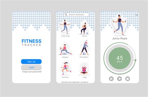 Fitness Tracker Figma