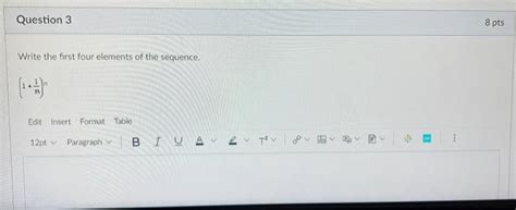 Solved Write the first four elements of the sequence. | Chegg.com