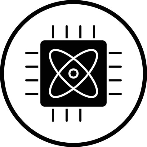 Quantum Computing Vector Icon Design 22801996 Vector Art At Vecteezy