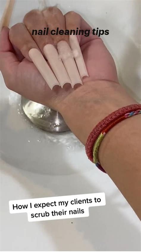 Nail Cleaning Tips Nail Care Nail Care Tips Nail Tutorial Videos