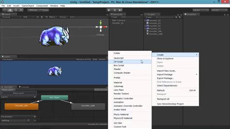 unity3d sprite animation and animator youtube