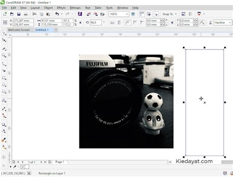 Memotong Gambar Di Coreldraw Mudah Kok Kiedayat