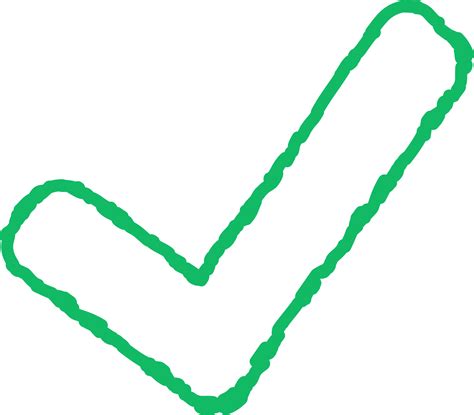 Häkchen Symbol Zeichen Symboldesign 10158248 Png