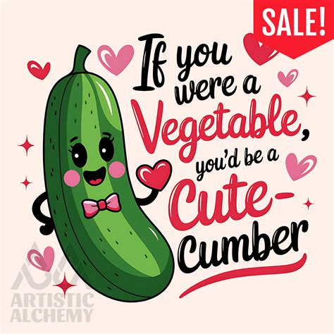 Youre A Cute Cumber Funny Valentine Png Cute Sublimation Design For Valentines Day Digital