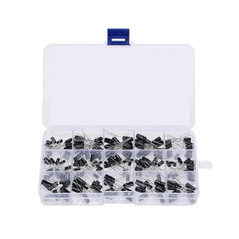 15 Types Electrolytic Capacitor Kit 200 Pieces