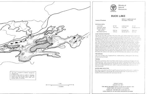 Maps Buck Lake Association
