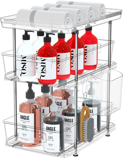 Nihehag Large 3 Tier Under Sink Organizers And Storage