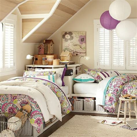 Key Interiors By Shinay Decorating Girls Room With Two Twin Beds