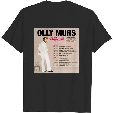 Olly Murs New Album Marry Me T Shirt Olly Murs Fan Shirt Designed