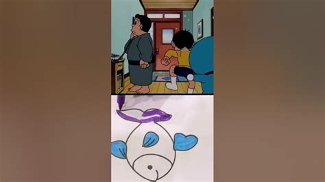 Doraemo Art Drawing Viralvideo Youtube