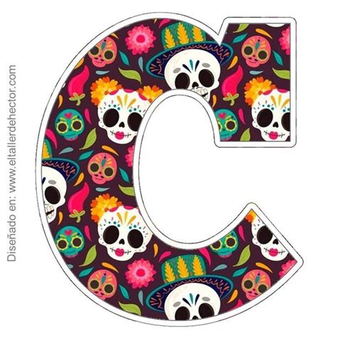 Letras De Dia De Los Muertos C Dia De Los Muertos Clasificacion De
