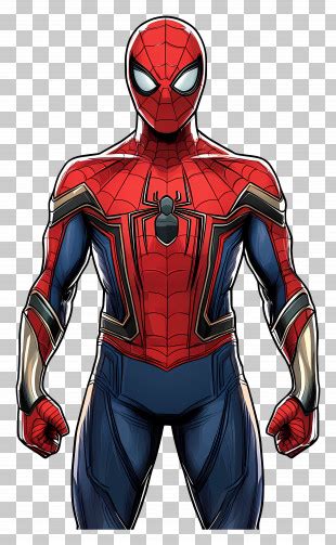 Spiderman Standing Spider Man In Action Pose Png