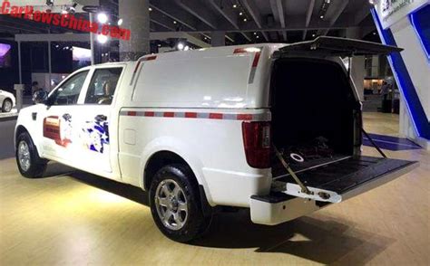 Thats A First Kawei Auto Launches Electric Pickup Truck In China