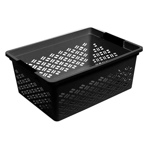 Brickor Stacking Basket Large Black 2 Ct Delivery Or Pickup Near