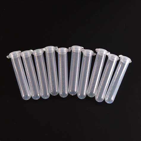 10pcs Clear Micro Plastic Test Tube Centrifuge Via Grandado