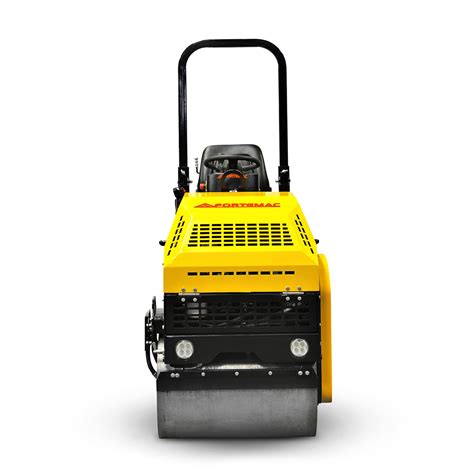 Rolo Compactador Liso Vibratório De Asfalto 1200kg 8hp Fortemac à