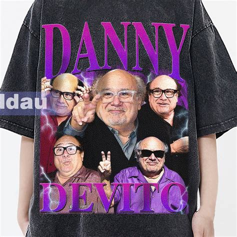 Danny Devito Vintage Washed T Shirt Danny Devito Vintage Homage Graphic Unisex Tee Bootleg