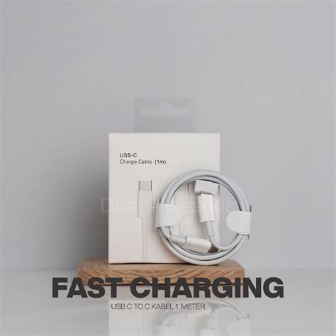 Jual Kabel Charger Usb C To C Fast Charging Meter Meter Original Kabel Saja Shopee