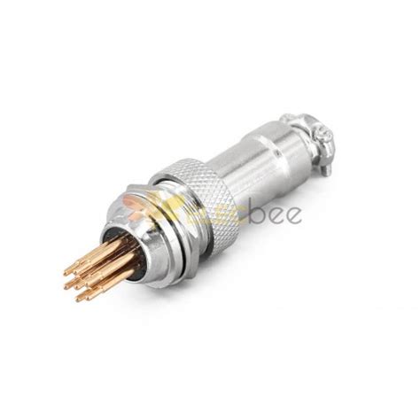 Gx12 7pin Male Female Circular Aviation Connector Plug 12mm Wire Panel