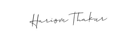 83 Hariom Thakur Name Signature Style Ideas Latest Esignature