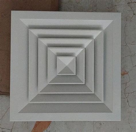 Polished Aluminium Square Diffusers At ₹ 840piece In Ahmedabad Id