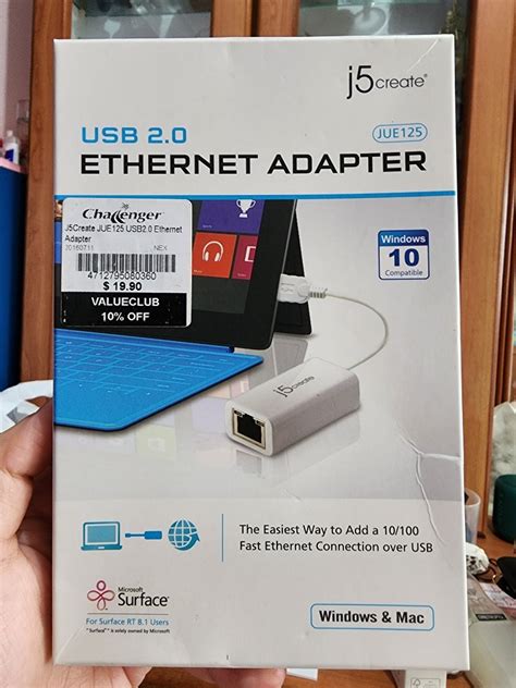 J5 Create Ethernet Adapter Computers And Tech Parts And Accessories